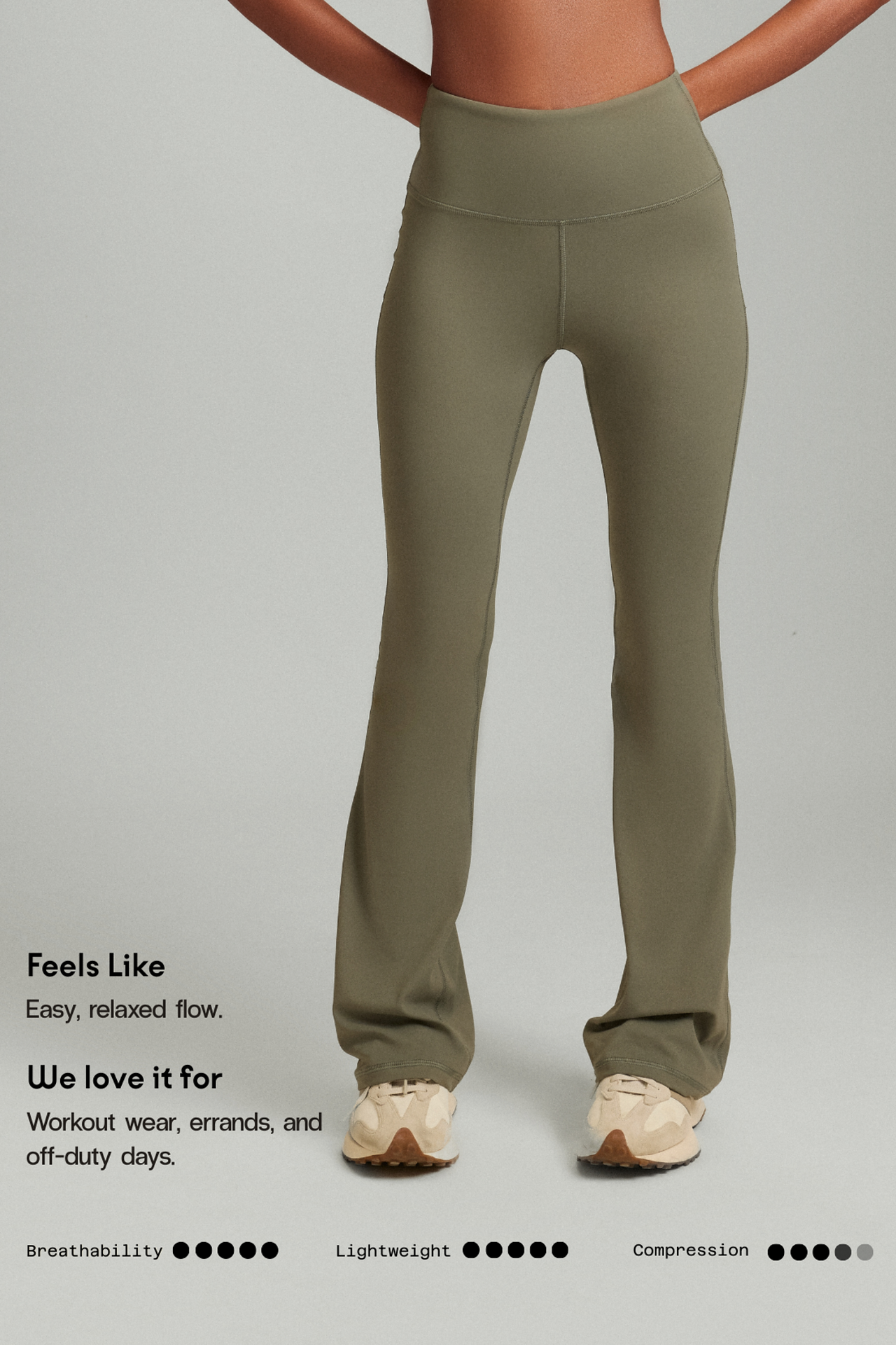 Olive OnTheGo Flare Pants – Mile Collective